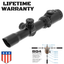 UTG 1-8X28 30mm MRC LPVO Scope, BG4 Reticle with ACCU-SYNC® Mount SCP3 ...