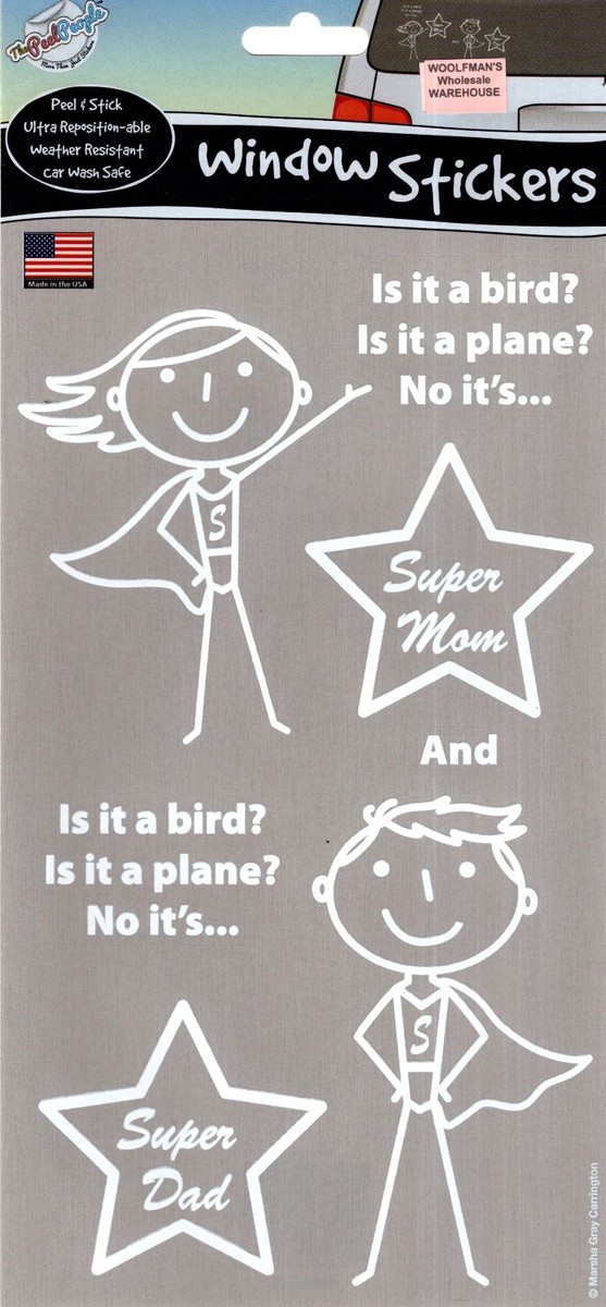 Super Mom Stick Figure