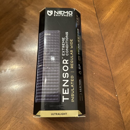 New Nemo Tensor Extreme Insulated Ultralight Sleeping Pad Regular Wide ...