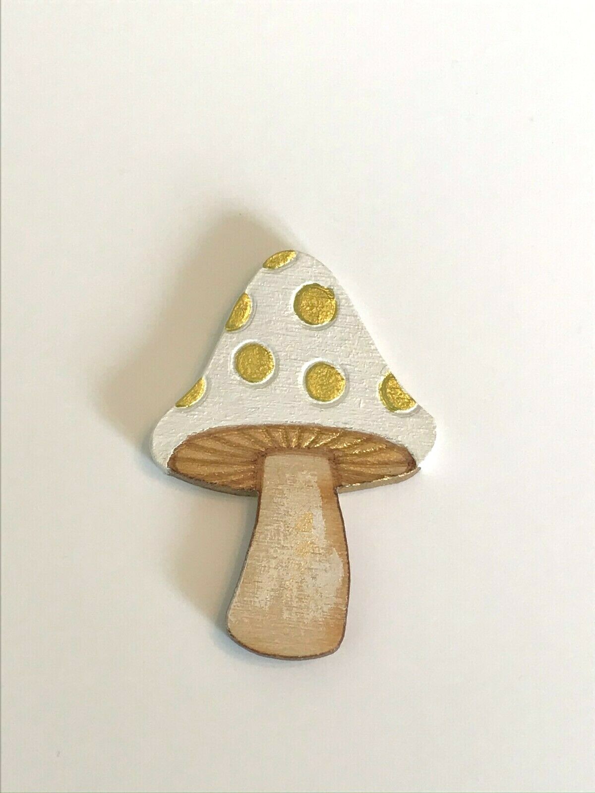 Mini Wooden Toadstool Shape - Laser Craft - Embellishment, scrapbook ...