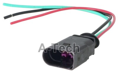 A/C Compressor Pigtail Plug Wiring Connector for 2016-VAG Audi VW 3Pin ...