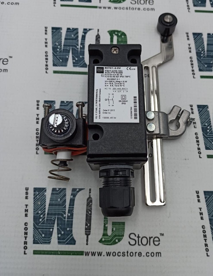 8070/1-4-HV STAHL POSITION SWITCH SL NO 67044 | eBay