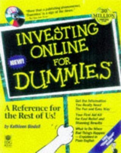 For Dummies: Investing Online for Dummies by Kathleen Sindell (1996, CD ...