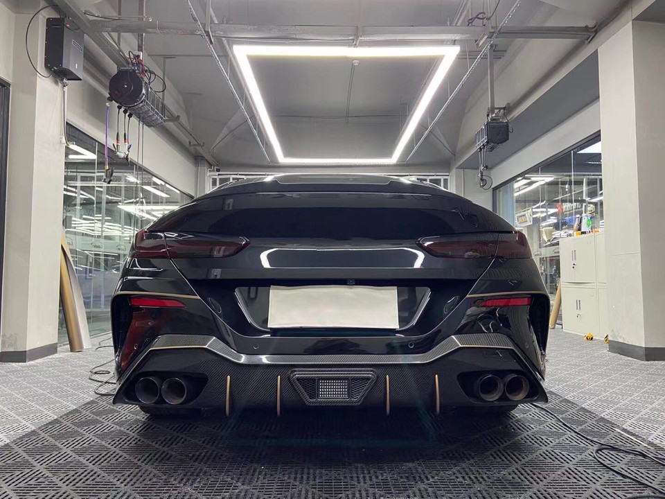 For BMW 8 Series G16 F93 840i M850i M8 4-Door Dry Carbon Rear Trunk ...