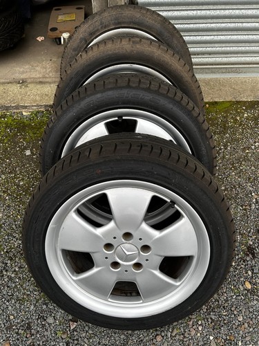 Mercedes R129 17” Alloy Wheels X 4 with Tyres | eBay UK