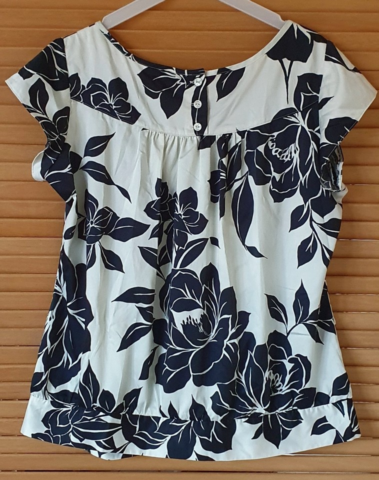 MARKS & SPENCER DETAILED SATINY TOP, SIZE 16 - NEVER WORN | eBay UK