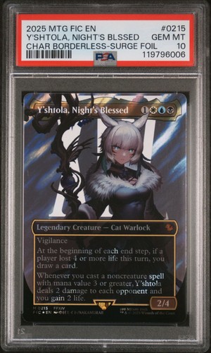 Y'shtola, Night's Blessed #215 (Surge Foil) Final Fantasy MTG - PSA 10 | eBay