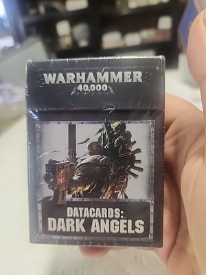 Warhammer 40K Data Cards: Dark Angels 8th Edition Brand New Sealed ...