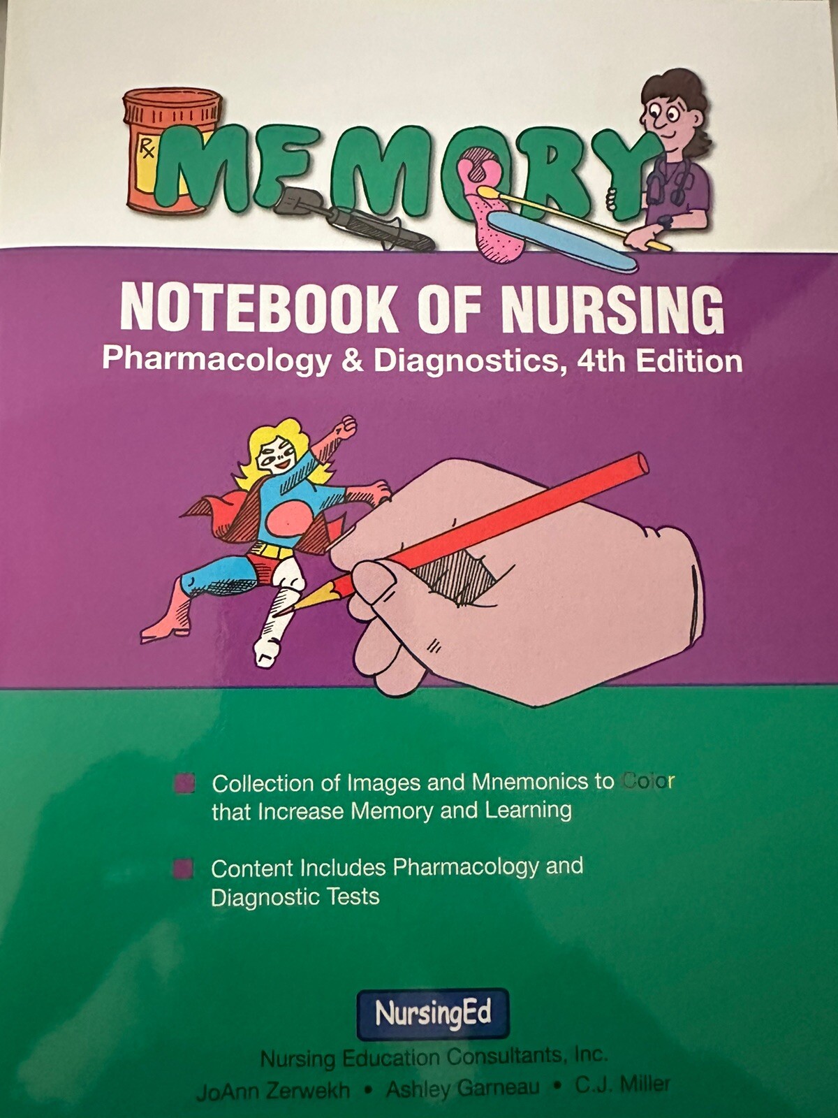 Memory Notebook of Nursing Pharmacology and Diagnostics : Pharmacology ...