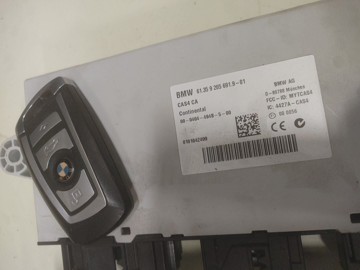 09-13 BMW F01 F10 F12 F07 N63 ECU DME ENGINE IGNITION CAS KEY MODULE ...