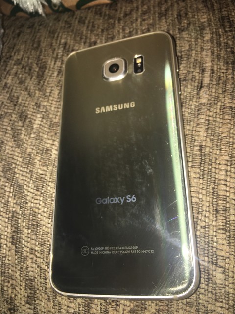 Samsung Galaxy S6 SM-G920 - 32 GB - Gold Platinum (Unlocked) Smartphone ...