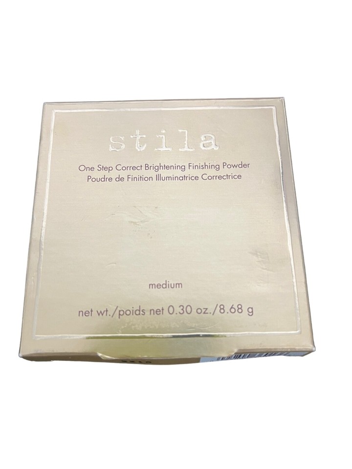 Stila One Step Correct Brightening Finishing Powder - Medium, 0.3oz (8 ...