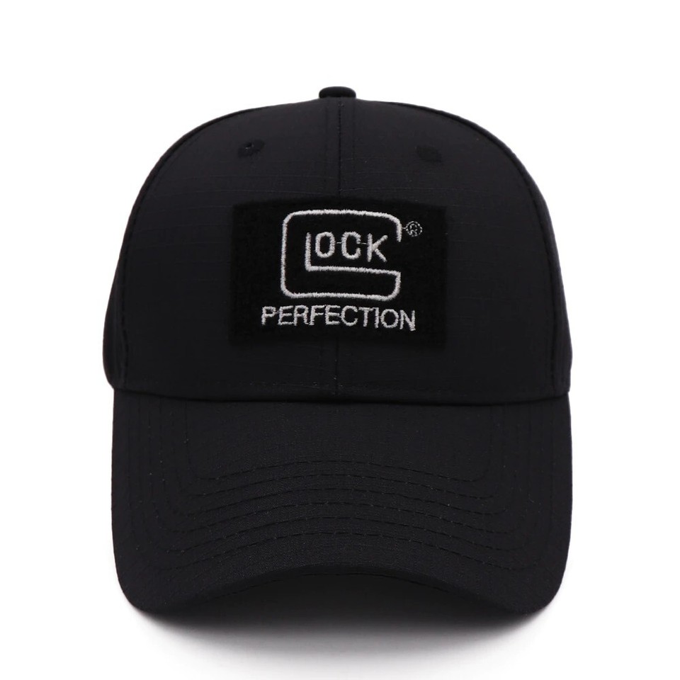 GLOCK PERFECTION CAP NEW. BLACK COLOR. NEW WITH TAGS! MILITARY, RANGE ...
