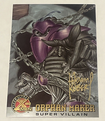 1995 Fleer Ultra X-Men Chromium Gold Signature #73 ORPHAN MAKER | eBay