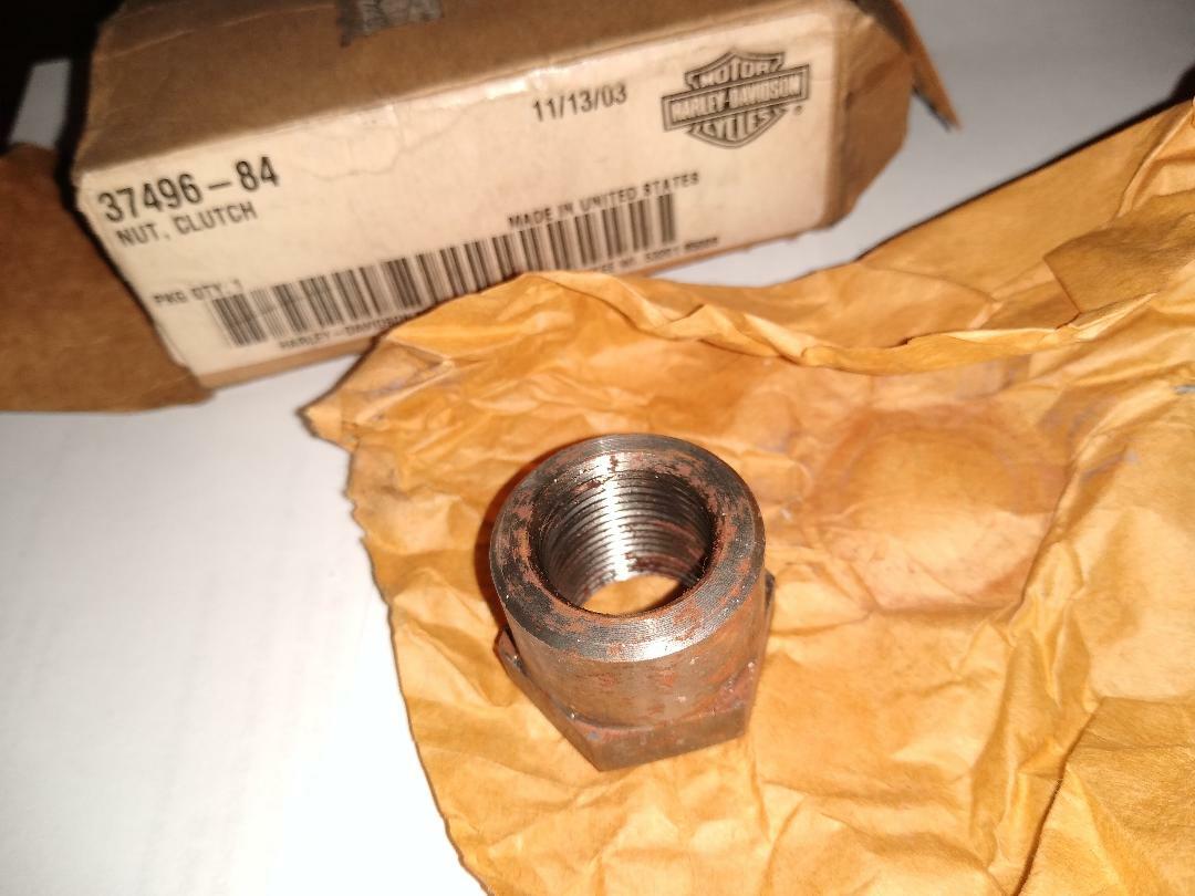 Genuine Harley OEM Clutch Nut 37496-84 1984-86 FHTC FXR FXSB FXEF FXST ...