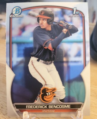 Frederick Bencosme 2023 Bowman Chrome 1st Bowman #BCP-35 | eBay