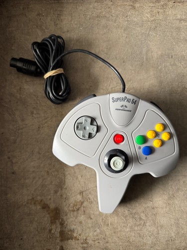 Nintendo 64 N64 Gray Super Pad 64 Colors By Performance | eBay