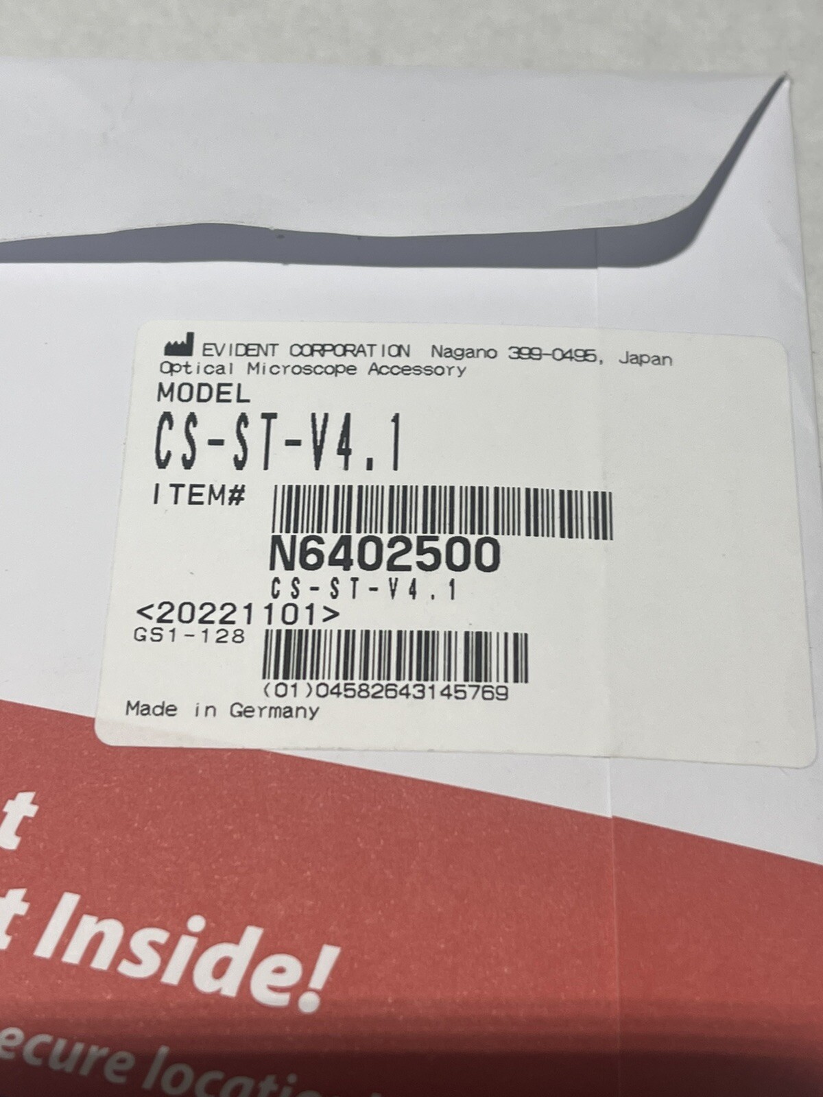 Olympus Software cellSens Standard Full Version 4.1 CS-ST-V4.1 *License ...