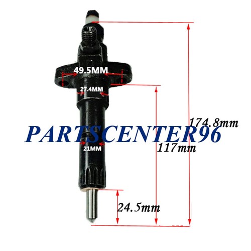 New 1pc Fuel Injector Assy Fit for S1125 L28 Direct Injection Diesel ...