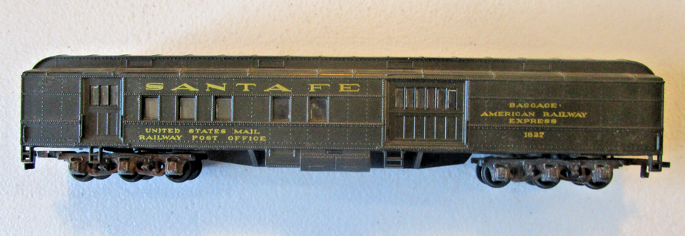 HO Scale Santa Fe Heavyweight RPO Car #1827 by Athearn (RL984) | eBay