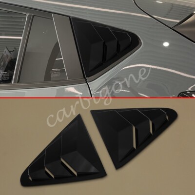 Black C-pillar Window Cover Trims For Subaru Crosstrek 2024-2025 ...