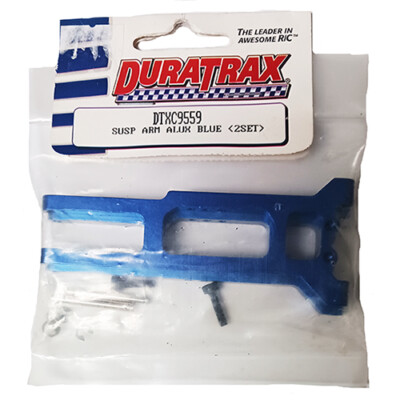 DuraTrax 2pc Aluminum Suspension Arm Set for DuraTrax Maximum MT - Blue ...