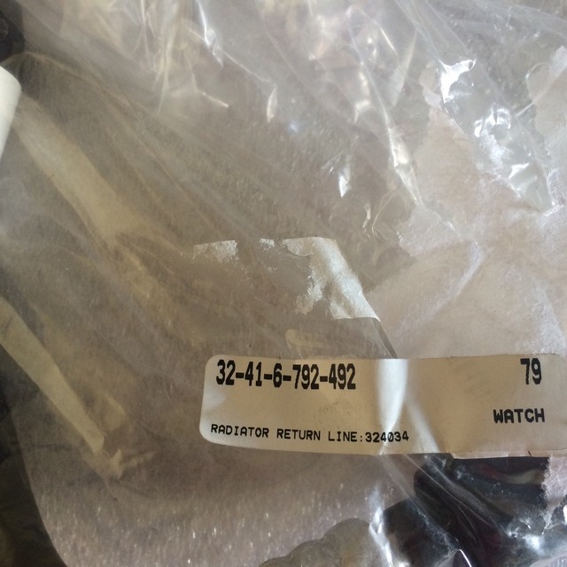 BMW 32416792492 Genuine OEM Return Hose for sale online | eBay