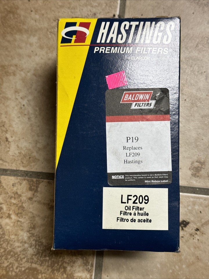 Baldwin LF209 P19 Engine Oil Filter | eBay