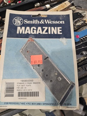 NOS S&W Smith and Wesson .40 Cal. 4013 /4014 OEM Factory magazine-8 Rd ...