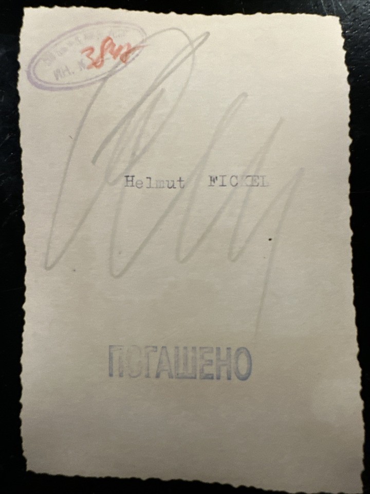 Photo ww2 Archive : Pilotes Stuka - Helmut FICKEL - 8. Staffel III ...