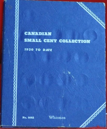 Canadian Small Cents Collection in Whitman Book - 47 Coins 1920-1970 | eBay