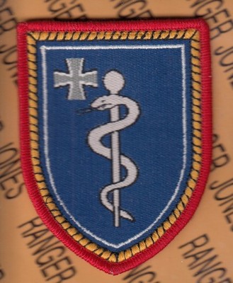 BRD GERMAN ARMY Sanitatsfuhrungskommando Medical Command ~3.5" patch m ...