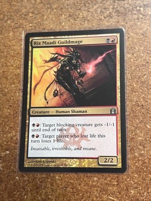 Magic The Gathering # Rix Maadi Guildmage | eBay