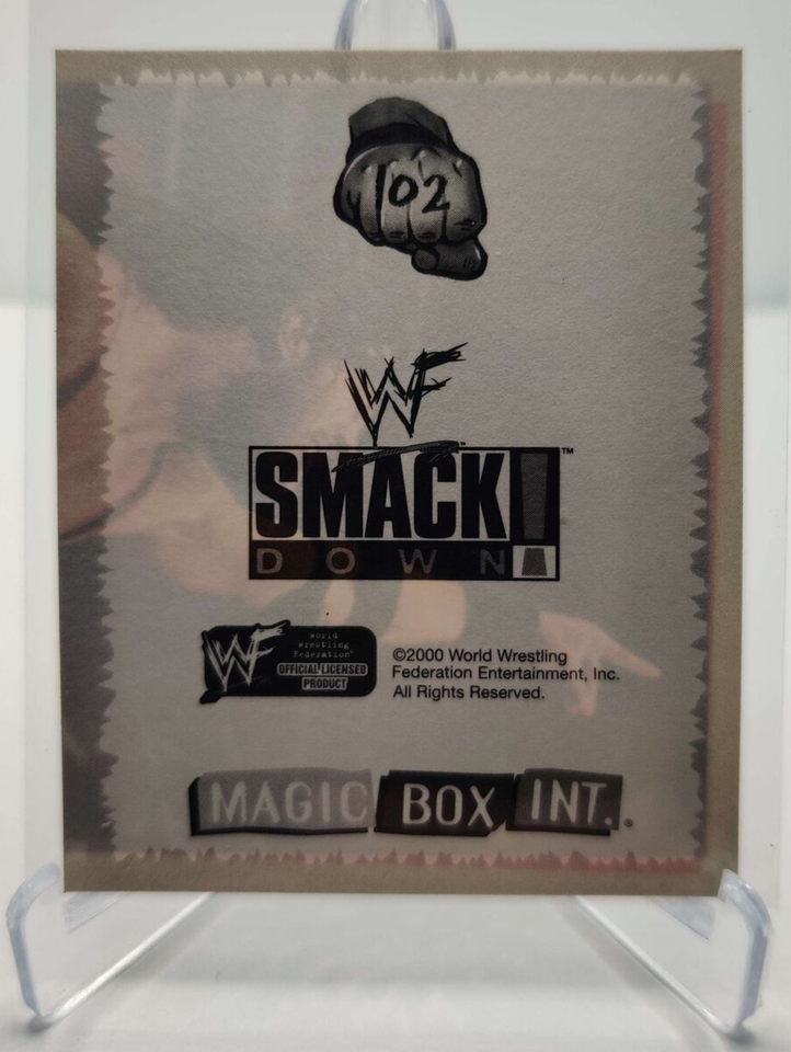 2000 WWF Smackdown Magic Box Int. Sticker #102 Xpac wrestling card | eBay