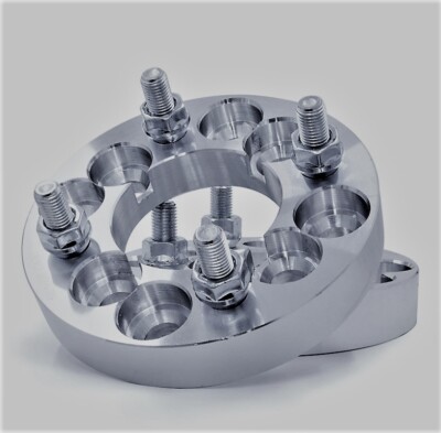 4x4.25 or 4x100 to 4x4.5 Wheel Adapters Dual Drill 1" Inch or 25mm 12x1 ...