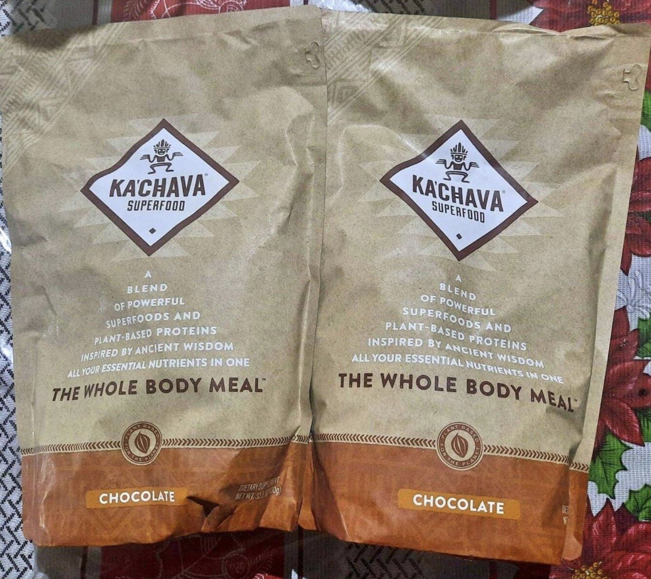 Ka’Chava Kachava Shake Plant Organic Superfoods, 2 Pack, Chocolate READ ...