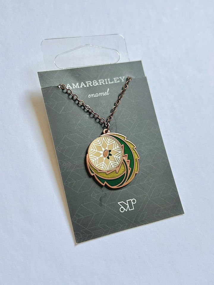 NEW! Amar&Riley “DANDELION” NECKLACE — Antique Copper Finish w/18 ...