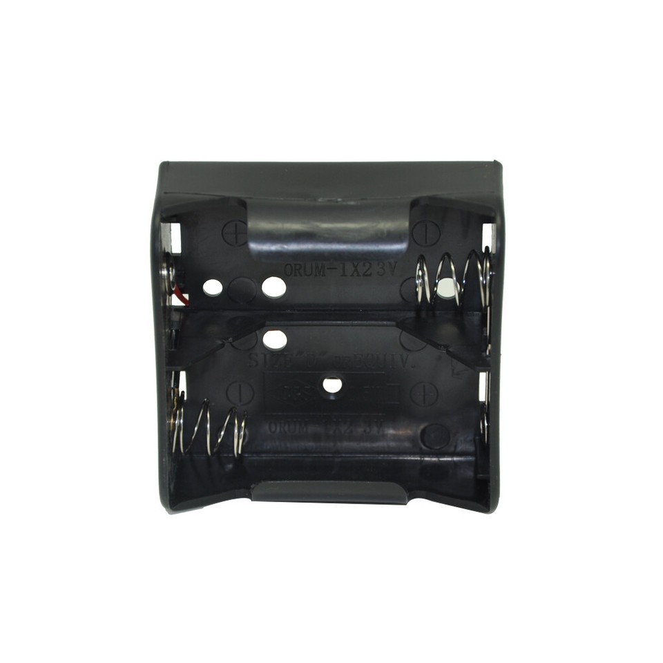 Size D DC 2Slot Battery Holder Case Box with Wire For R20 E95 AM1 Cell ...