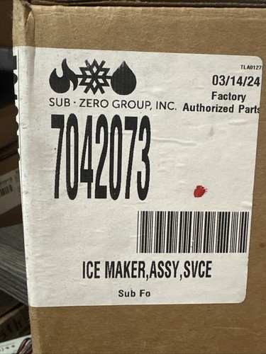 New Genuine OEM 7042073 Sub-Zero Refrigerator Ice Maker 7042073 | eBay