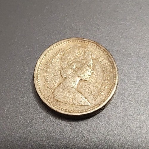1 Libra Reino Unido 1983 | eBay