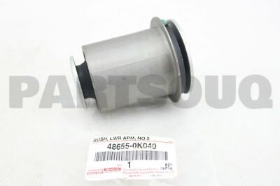 486550K040 Genuine Toyota BUSH, FRONT LOWER ARM, NO.2, RH/LH 48655 ...
