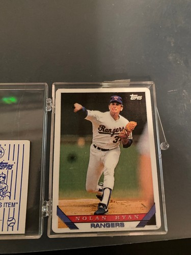 1993 Nolan Ryan Topps Porcelain Limited Edition 267/5000 Card. | eBay