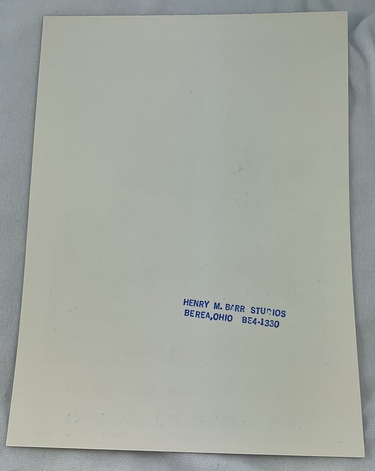 NFL 1959 Carling Black Label Cleveland Browns AD Poster #302J-Bob Gain ...