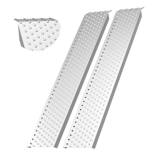 Aluminum Shed Ramp Loading Ramps 1102lbs Capacity Lightweight Portable ...