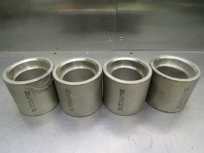 150# 1-1/2" 304SS MB SP114 Coupling Weld Socket Lot of 4! | eBay