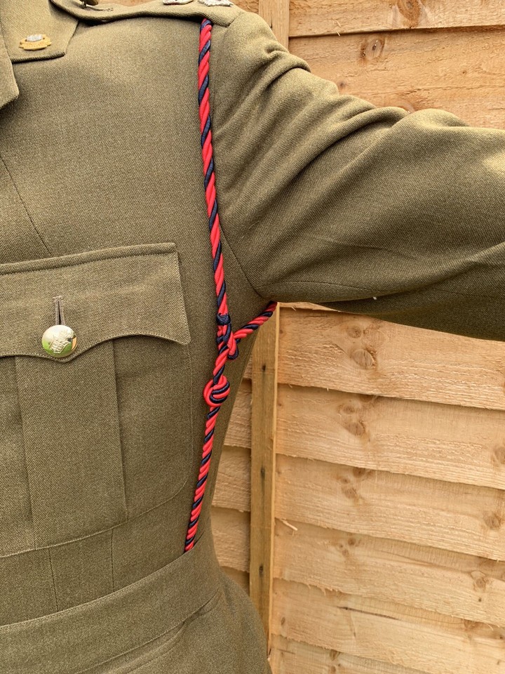 BRITISH ARMY ROYAL ORDNANCE CORPS UNIFORM JACKET TROUSERS GOODWOOD LARP ...