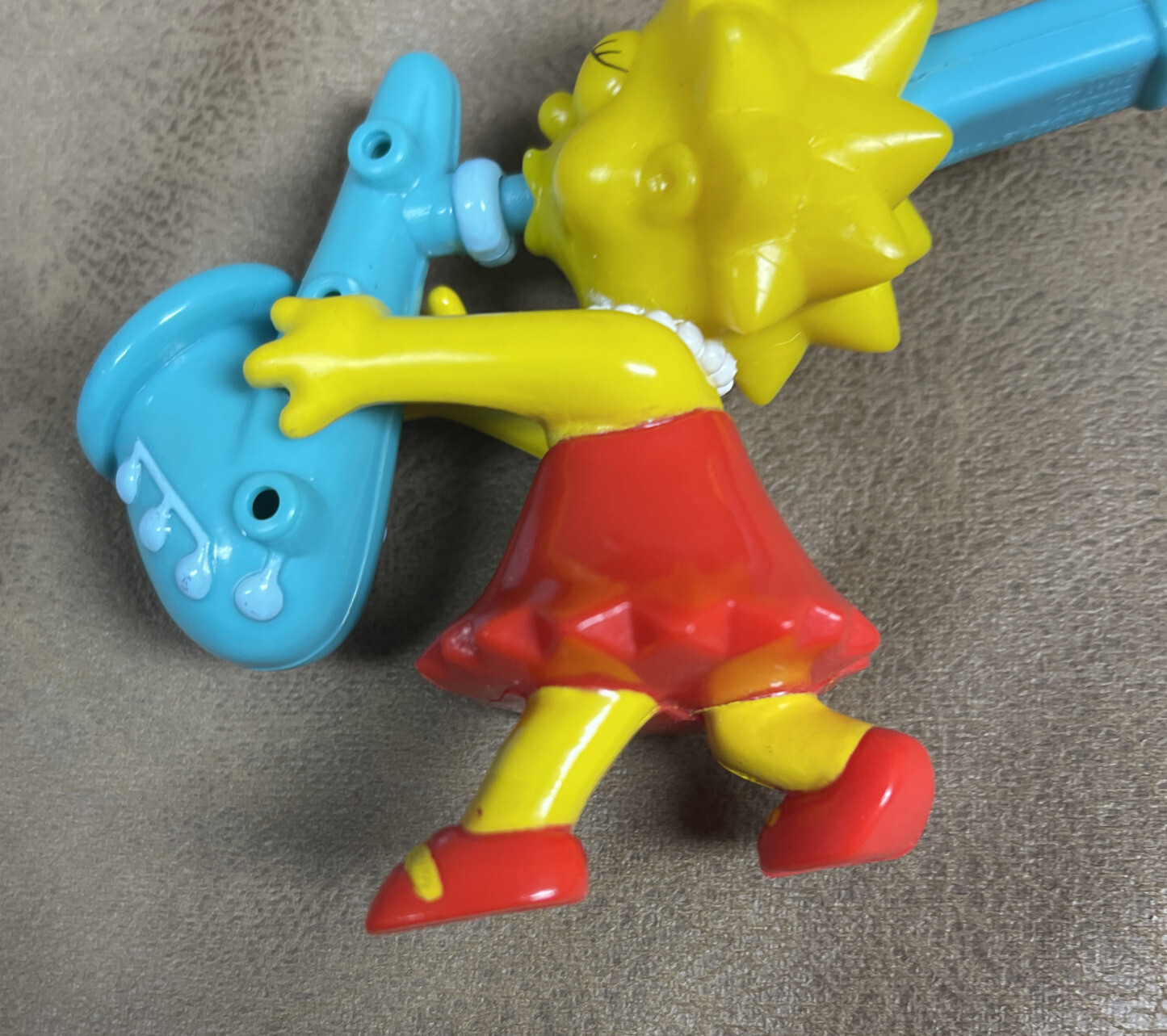 Vtg Lisa Simpson Saxophone Subway Toy 1997 The Simpsons Kids Meal Matt ...