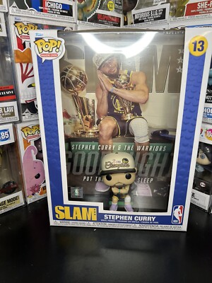 FUNKO POP STEPHEN CURRY #13 SLAM MAGAZINE COVERS EXCLUSIVE 2022 NBA ...