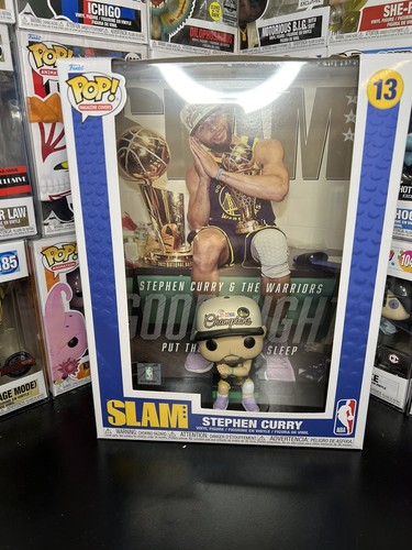 FUNKO POP STEPHEN CURRY #13 SLAM MAGAZINE COVERS EXCLUSIVE 2022 NBA ...