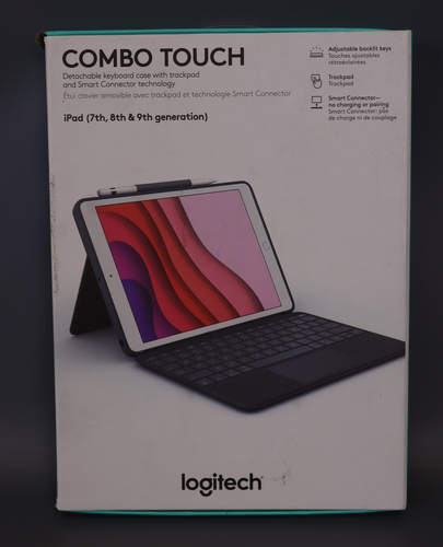 Logitech - Combo Touch Keybd iPad 10.2" 7th, 8th & 9thmissing ...